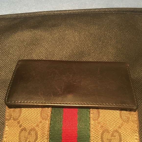 Gucci | Bags | Gucci Bifold Canvas Wallet | Poshmark
